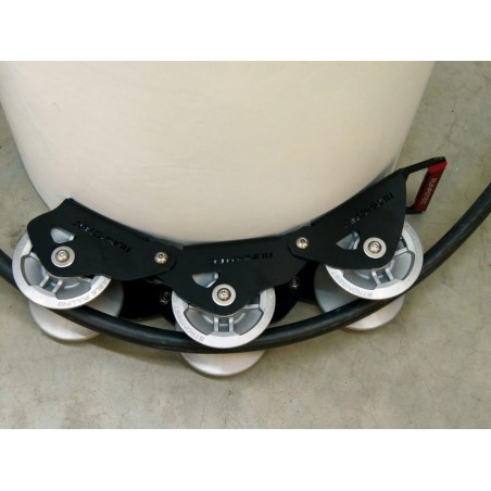 Rodillo (Polea) guía en cadena para tracción de cables| Limatics.com