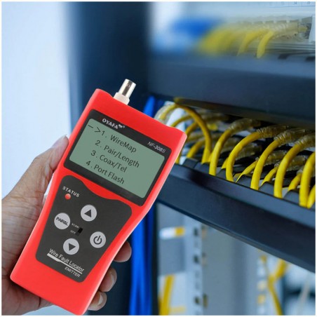 Detector de fallas de cable: Longitud de Cable y Localizador de cables